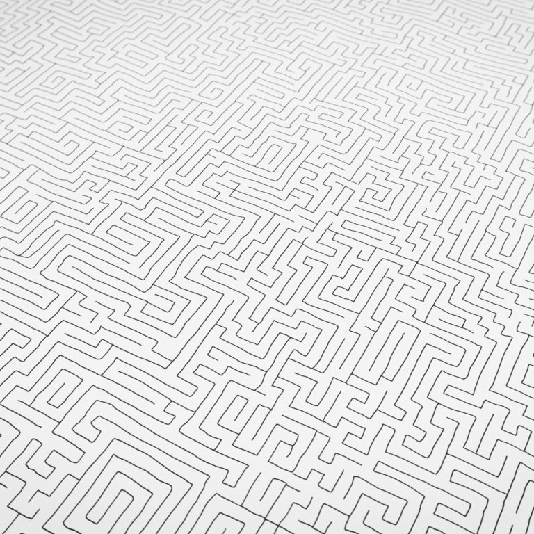Wie man ein gutes Labyrinth zeichnet - Foerbs Labyrinth